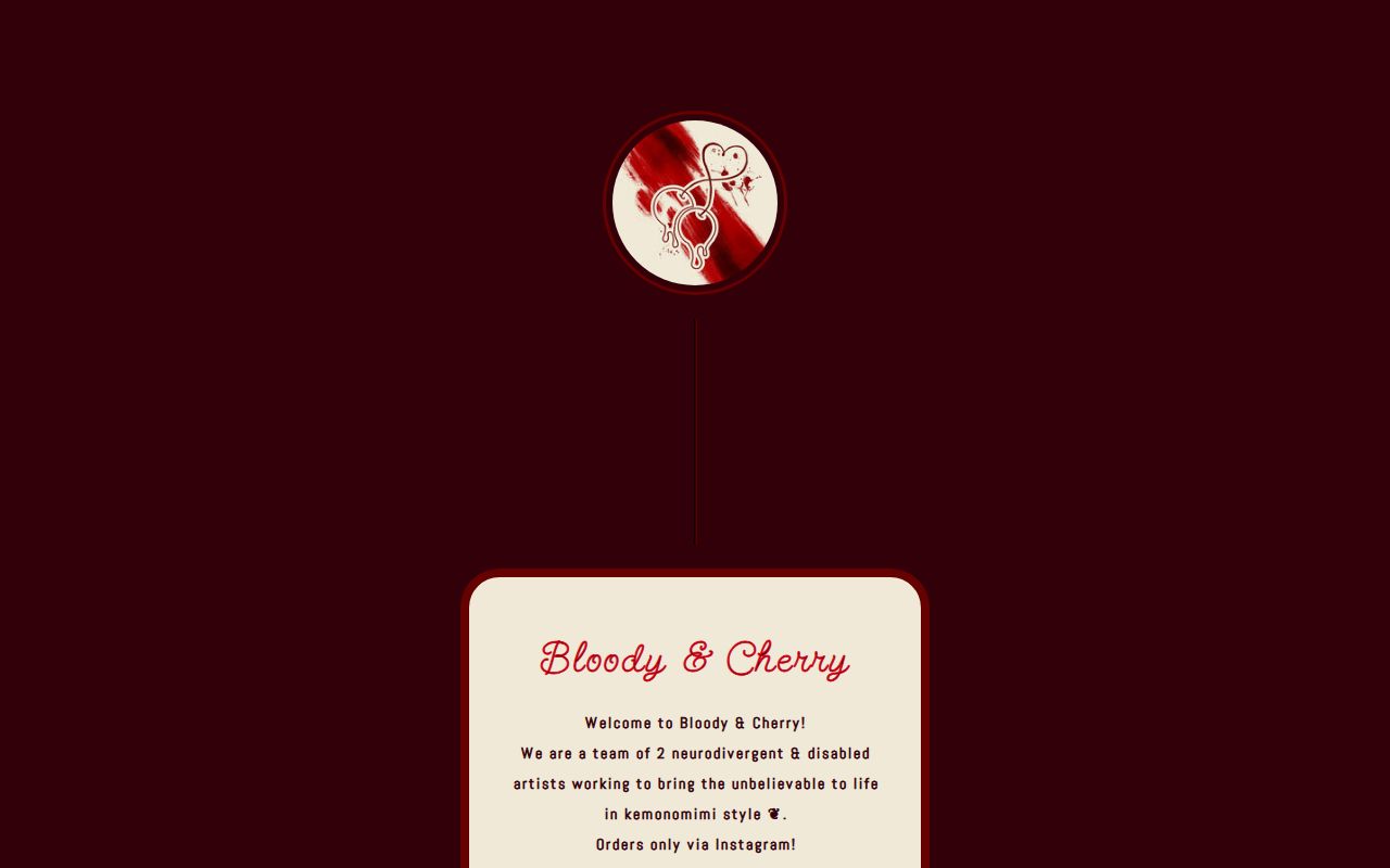 Bloody&Cherry 🍒